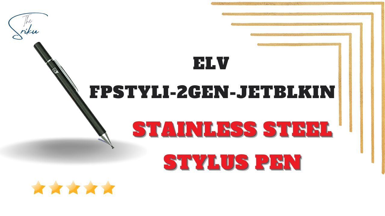 Elv FPStyli-2Gen-JETBLKIN Stylus Pen Review: Precision and Replaceable ...